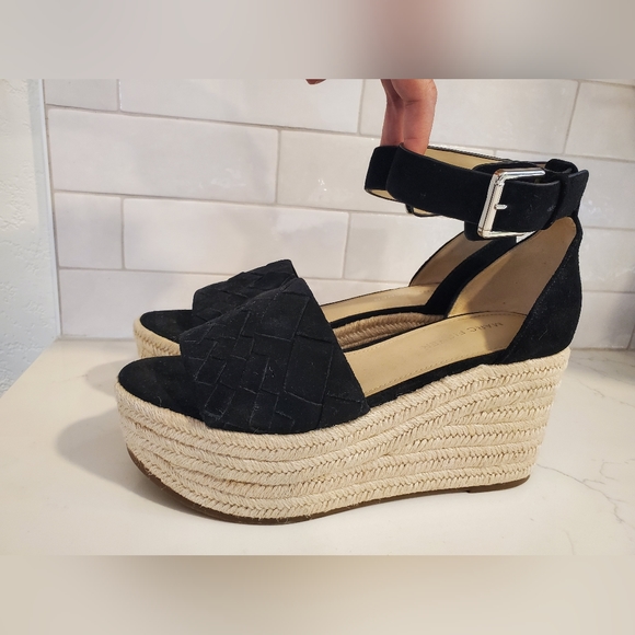 Marc Fisher | Shoes | Marc Fisher Varin Espadrille Wedge Size 8 | Poshmark